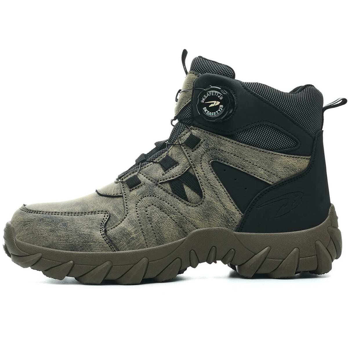 Maven 6" Knob-Lacing Non-Slip Steel Toe Boots – The Crew Hangar by Elevate