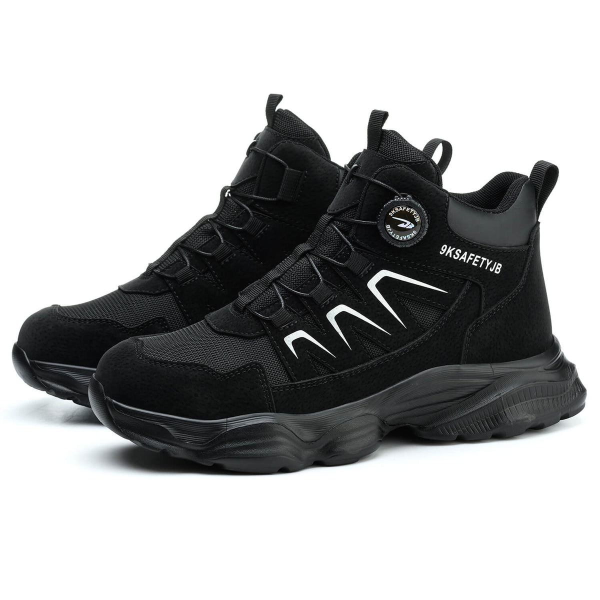 Maven Steel Toe Knob-Lacing Lightweight Work Boots – The Crew Hangar by ...